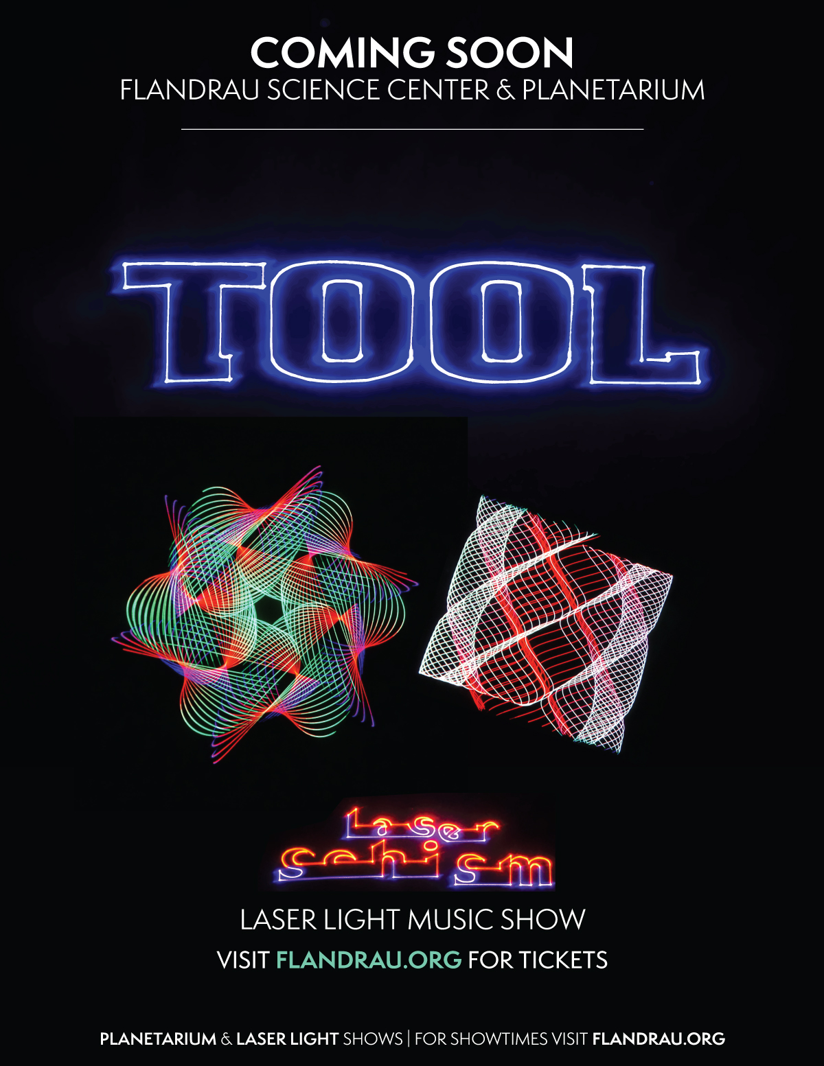 (SOLD OUT) Laser Schism (Tool) | Flandrau Science Center & Planetarium