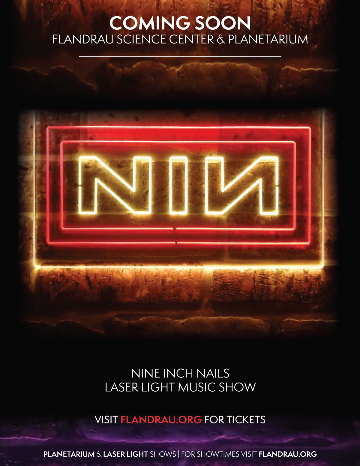Laser Nine Inch Nails | Flandrau Science Center & Planetarium